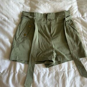 mine | Shorts | Brand New Large Sage Green Shorts Office Fancy Shorts ...